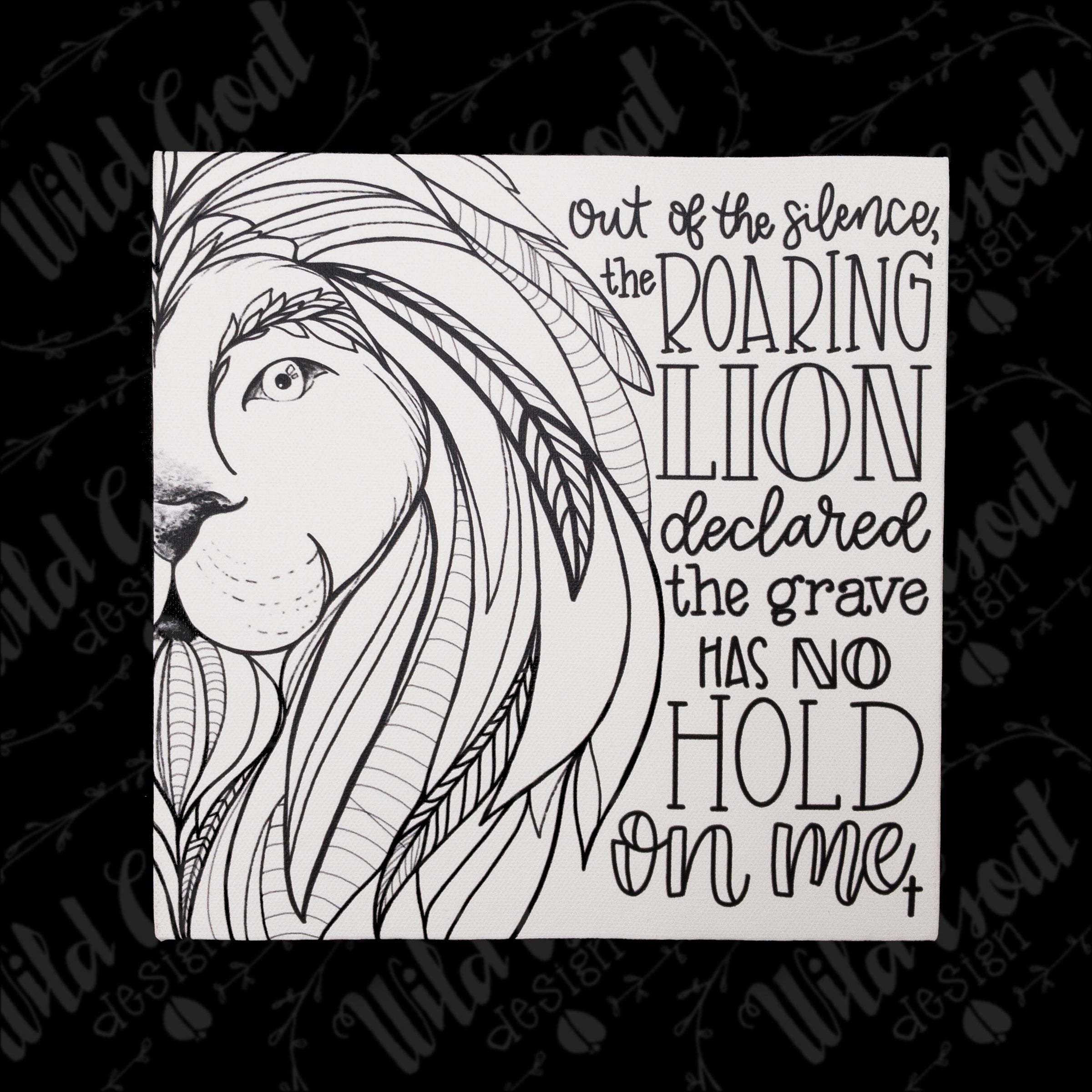 roaring lion coloring pages