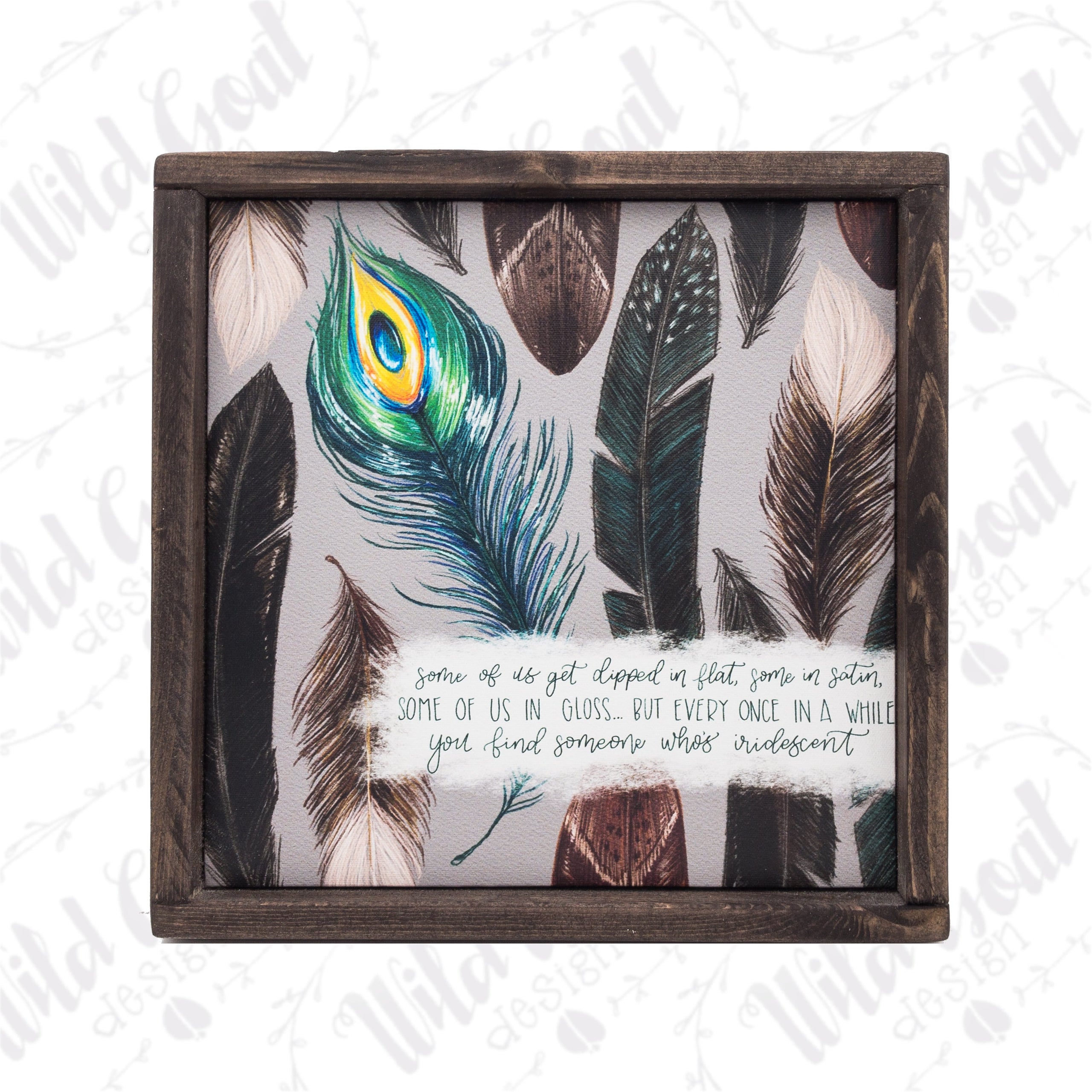 Feather Sign | Wild Goat Design